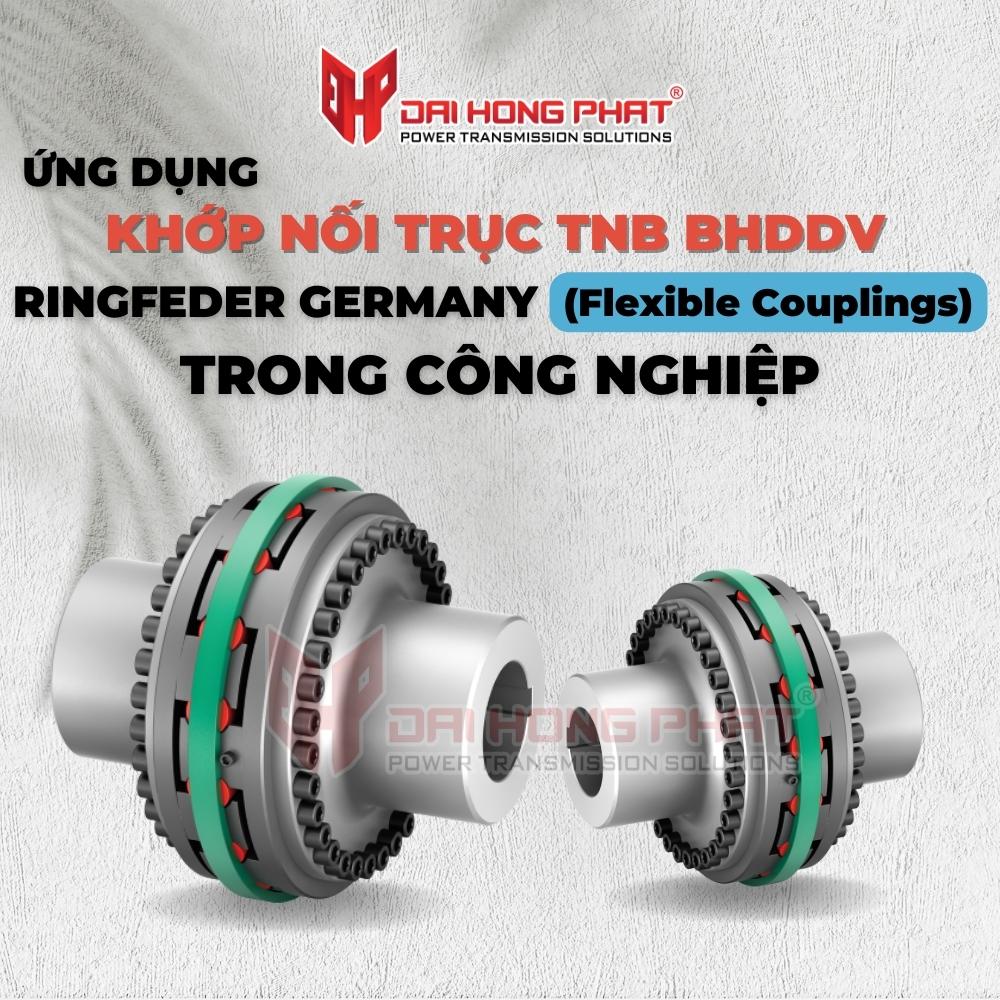 ỨNG DỤNG CỦA KHỚP NỐI TRỤC TNB BHDDV RINGFEDER GERMANY TRONG CÔNG NGHIỆP - Đại Hồng Phát